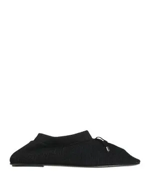 TOTEME Knitted Loafers - Black