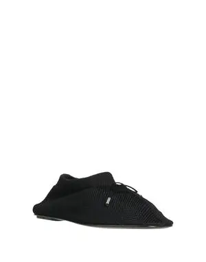TOTEME Knitted Loafers - Black