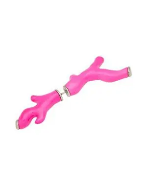 Emilio Pucci Resin And Bronze Single Earring - Pink