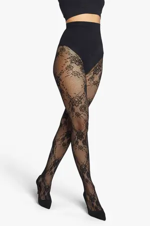 HEIST STUDIOS The Floral Lace Tights