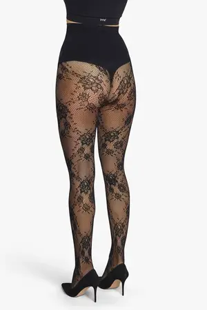 HEIST STUDIOS The Floral Lace Tights
