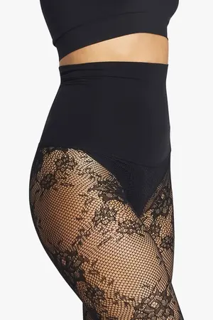 HEIST STUDIOS The Floral Lace Tights