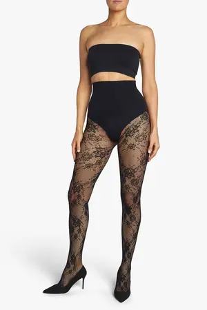 HEIST STUDIOS The Floral Lace Tights