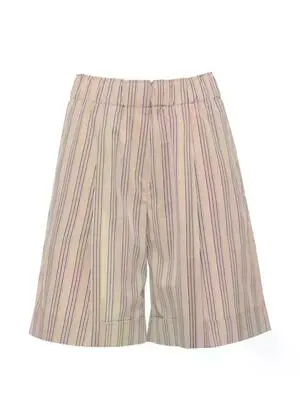 Antonelli Firenze Perilla Vertical Stripe Shorts