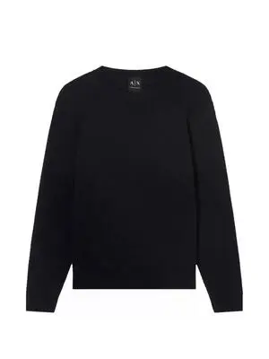 Armani Exchange Zigzag Knit Sweater