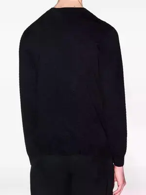 Armani Exchange Zigzag Knit Sweater