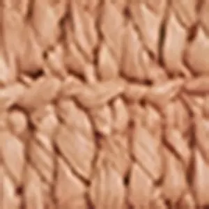 Chloé Raffia Banana Tote Bag - Beige