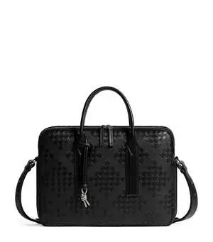 Bottega Veneta Getaway Briefcase - Grey