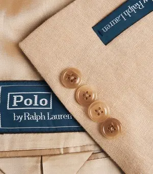 Polo Ralph Lauren Linen Tailored Blazer - Brown