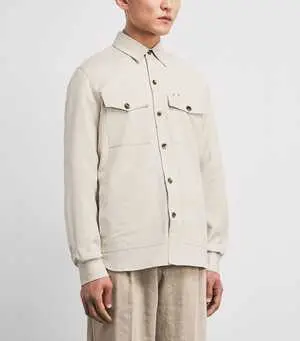 Isaia Wool-blend Overshirt