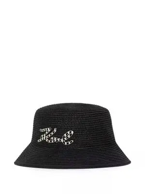 Karl Lagerfeld Woven Bucket Hat