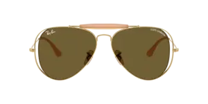 Ray-ban X Dolce&gabbana Aviator Sunglasses - Dark Brown