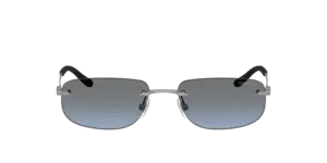ARNETTE Aviator Sunglasses - Blue Gradient Grey