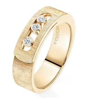Messika Move Noa Diamond And Yellow Ring - Gold