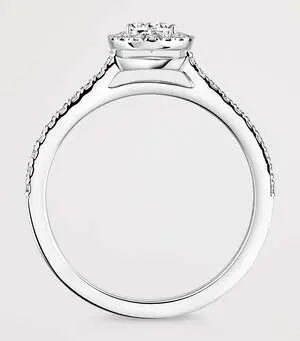 Messika Joy 18-karat White Gold And Diamond Ring - Silver