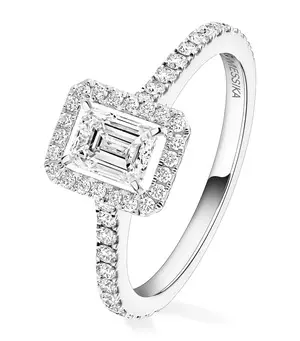 Messika Emerald Cut Rings
