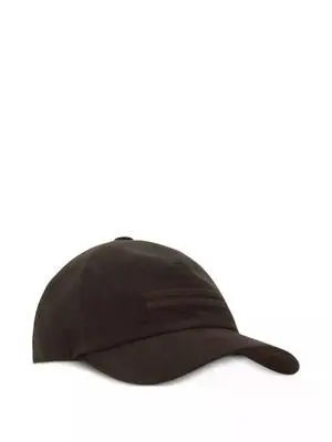 Zegna Logo Embroidered Cap