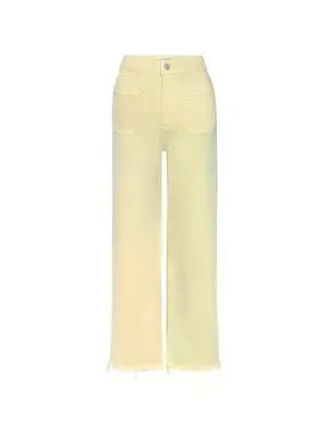 FRAME The Anchor Frayed Hem Pants