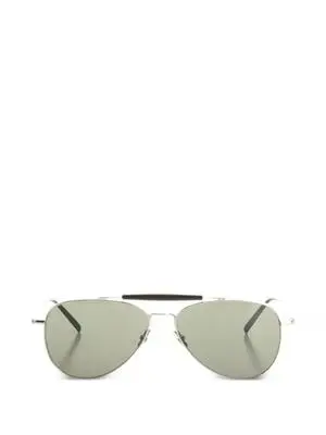 Saint Laurent Metal Pilot Sunglasses