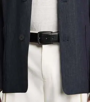 ELLIOT RHODES Alligator Leather Belt