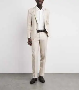 ELLIOT RHODES Alligator Leather Belt