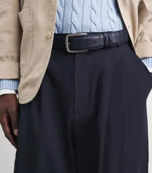 ELLIOT RHODES Alligator Leather Belt