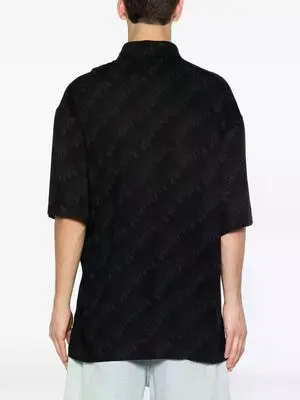 Balenciaga Print Short-sleeve Shirt