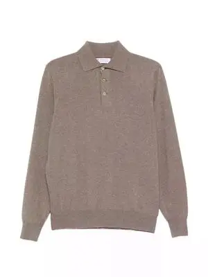 Brunello Cucinelli Ribbed Polos For Men