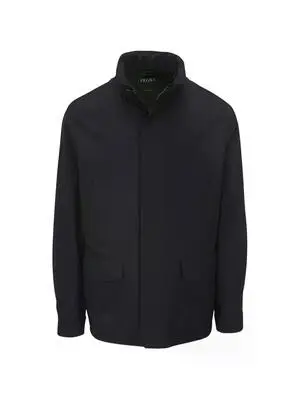 Zegna Hooded Flap-pocket Coat