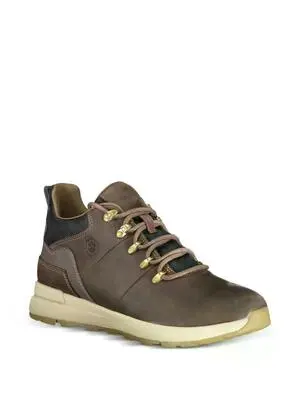 LUMBERJACK Lace-up Panelled Ankle Boots
