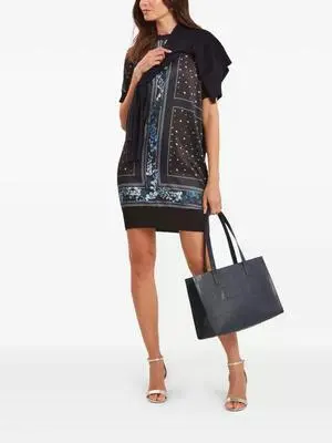 Ted Baker London Azzala Floral Print Boxy Dress