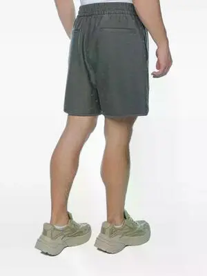 Emporio Armani Monogram Pattern Track Shorts