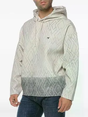 Emporio Armani Printed Sweatshirts Hoodies For Men