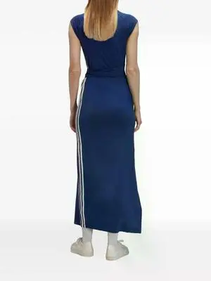 Y3 Belted Stripe-detail Dress