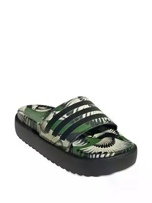 Adidas Farm Rio Adilette Platform Slides