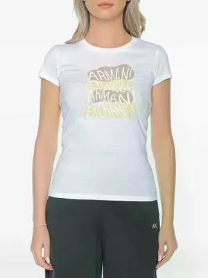 Armani Exchange Printed T-shirts For Women