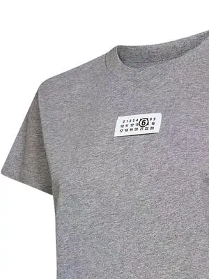 MAISON MARGIELA Logo Patch T-shirt - Grey