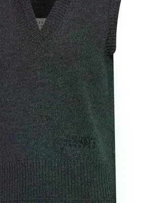 MAISON MARGIELA Embroidered Sleeveless Vest