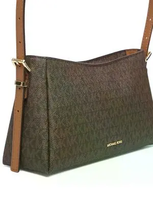 Michael Kors Logo Plaque Tote Bag