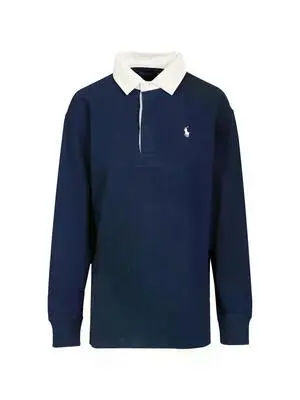 Polo Ralph Lauren Oversized Embroidered Pony Rugby Shirt