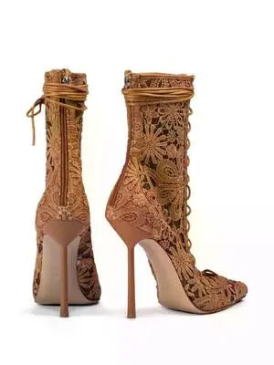 LE SILLA Colette Lace-up Ankle Boots