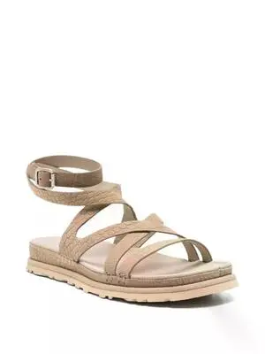 UGG Croc-effect Sandals