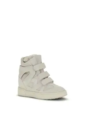 Isabel Marant Étoile Suede Wedge Sneakers - Multicolor