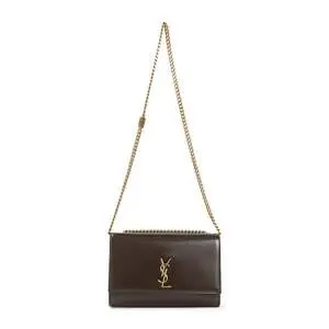Saint Laurent Saint Laurent Kate Bag With Gourmette Chain Strap Green