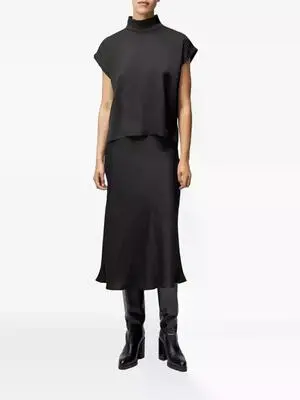DRYKORN Alaria 1 High-neck Cap-sleeve Blouse