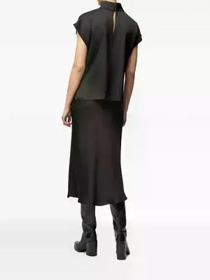 DRYKORN Alaria 1 High-neck Cap-sleeve Blouse