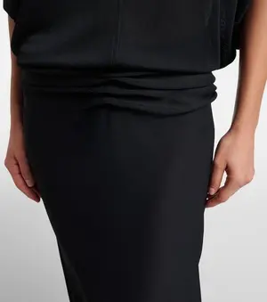 THE ROW Delyra Ruched Jersey Gown
