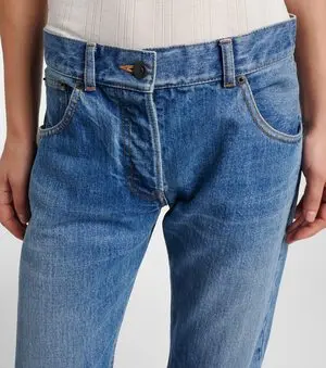 THE ROW Fima Straight Jeans