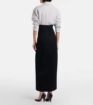THE ROW Iphora Wool Maxi Skirt