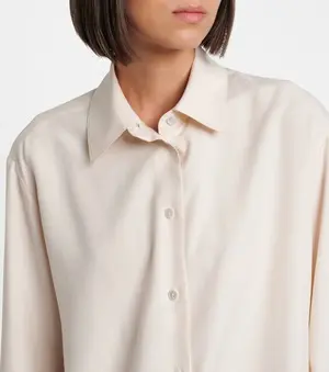 THE ROW Sisilia Silk Shirt